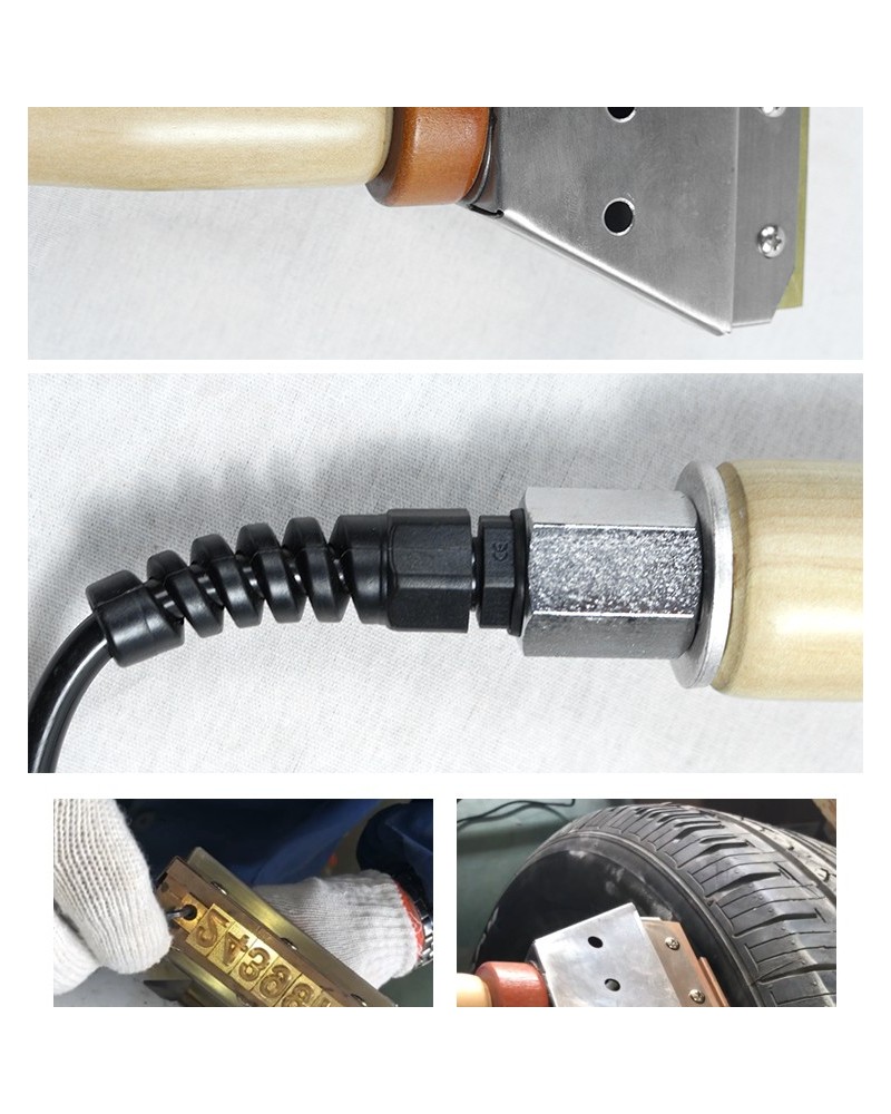 Fer a marquer a chaud marque de pneus en fer électrique