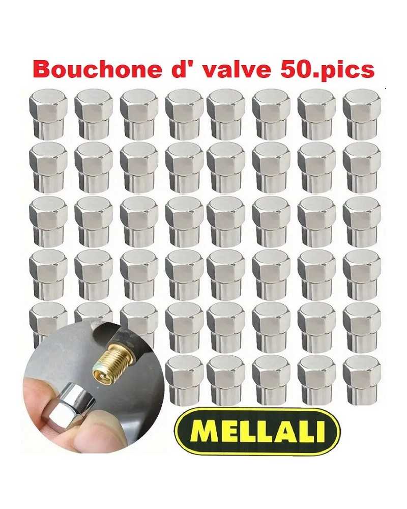 BOUCHONS DE VALVE MÉTAL Vente. 50 pcs