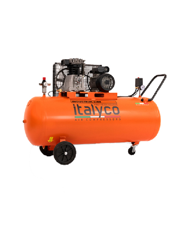 Compresseur 200 LT À Piston Et Courroie. ITALYCO
